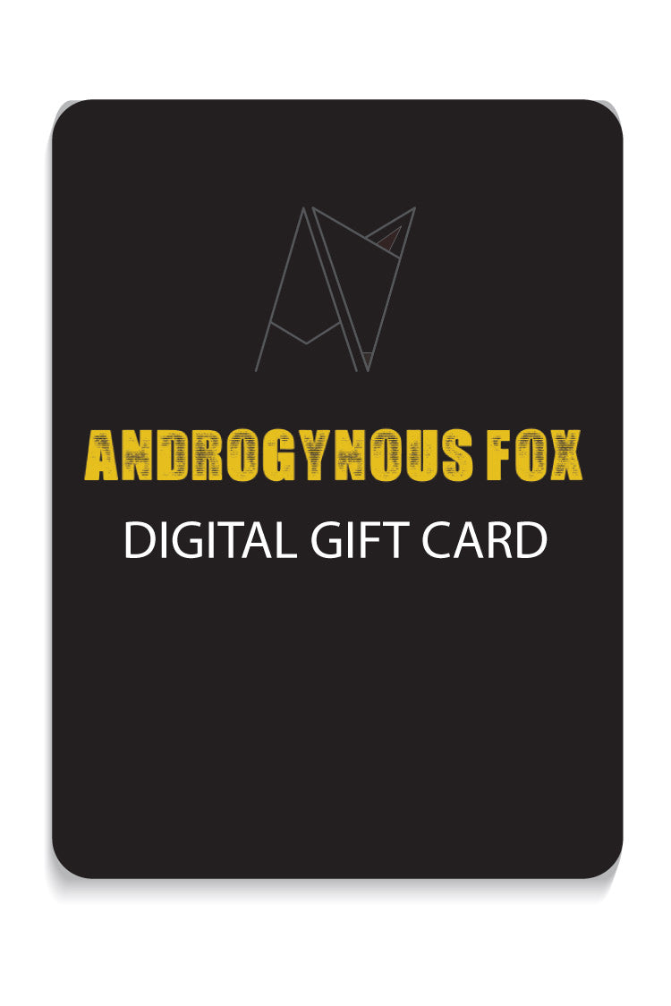 Gift Cards – Androgynous Fox