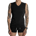 AF Black Swim Tank — Gender Neutral Queer Swimwear for Non-Binary Style ...