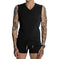 AF Black Swim Tank — Gender Neutral Queer Swimwear for Non-Binary Style ...